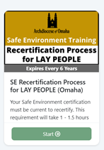 Safe Environment Training